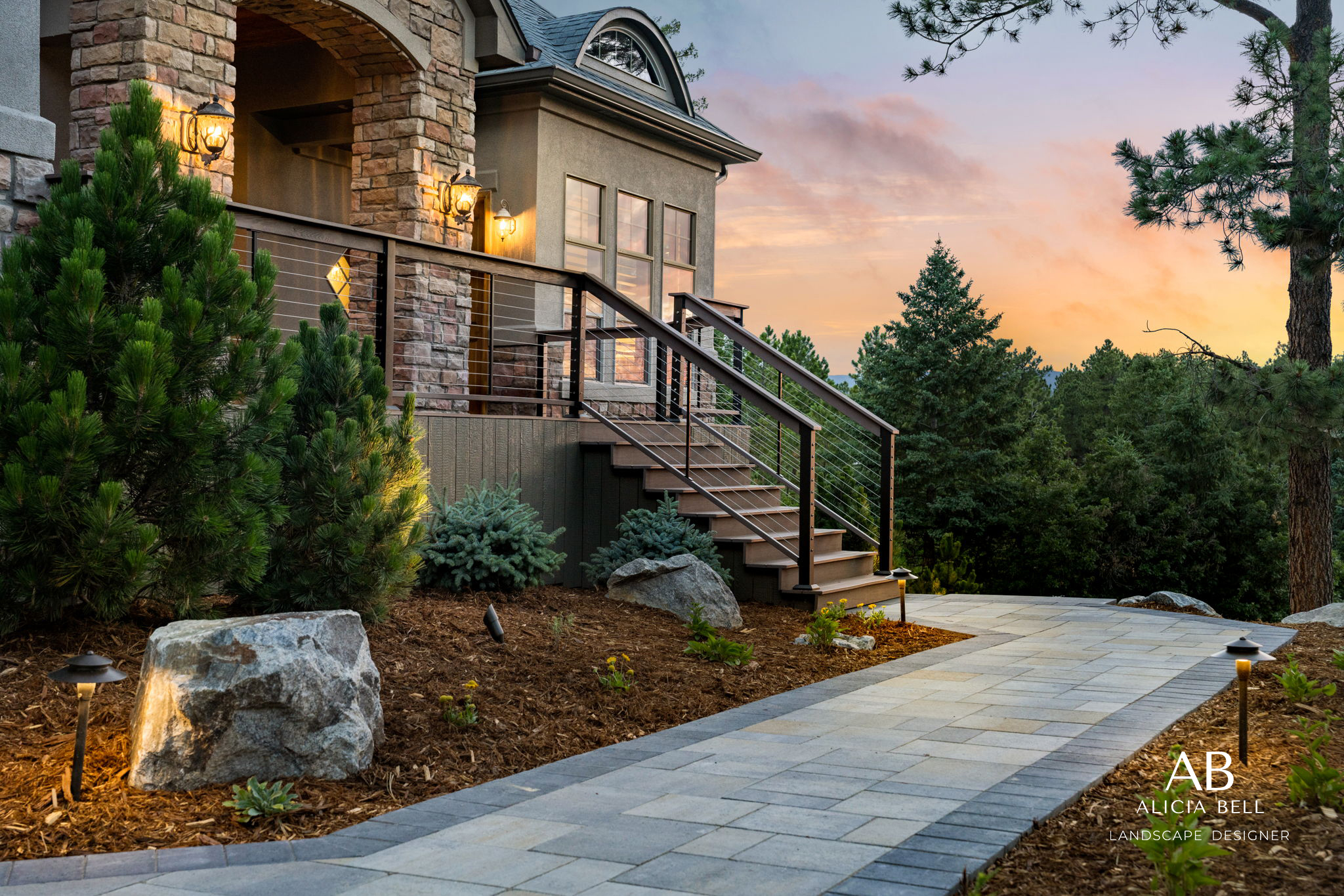 Larkspur Residence - Alicia Bell Landscape Design
