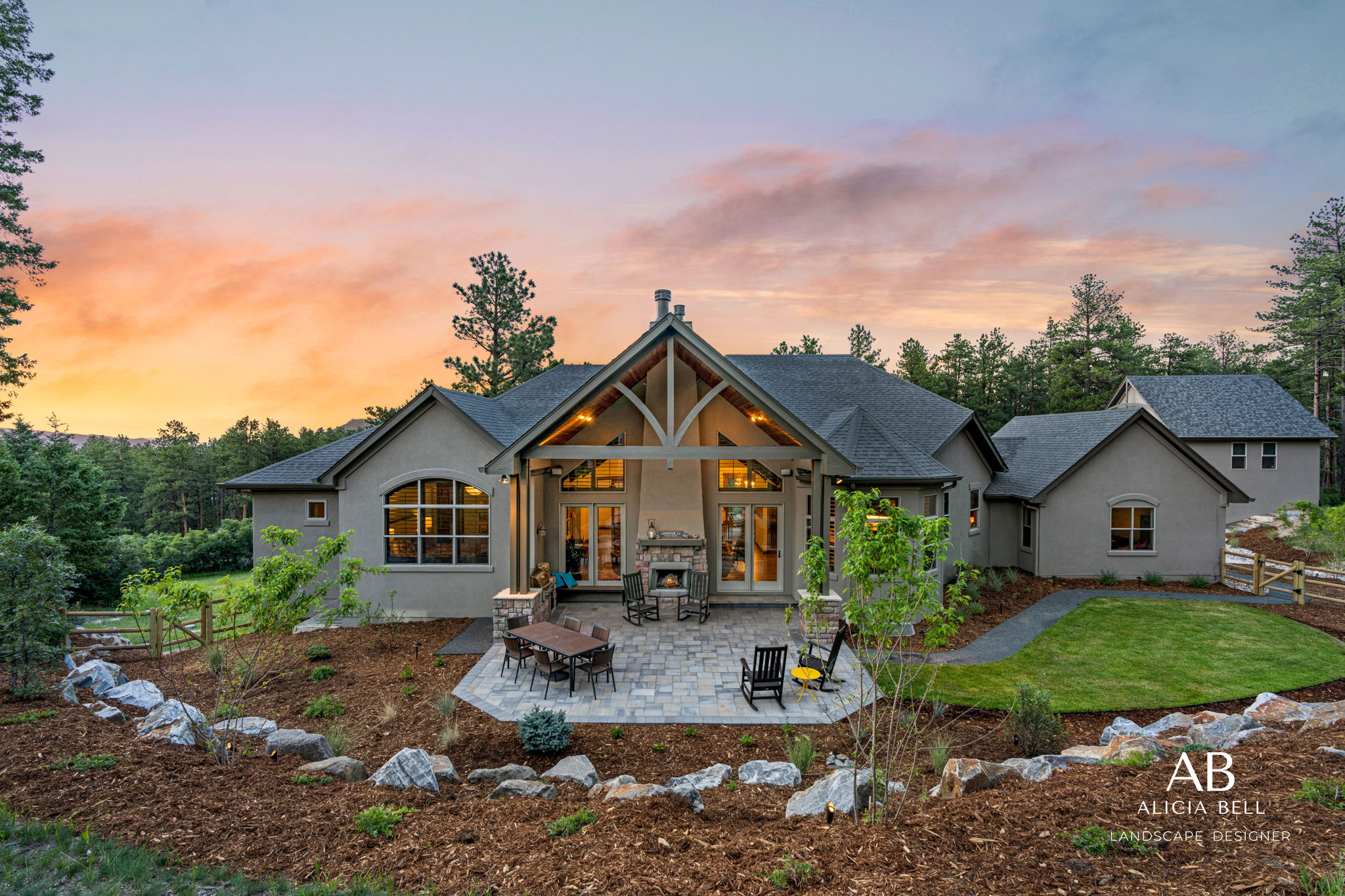 Larkspur Residence - Alicia Bell Landscape Design