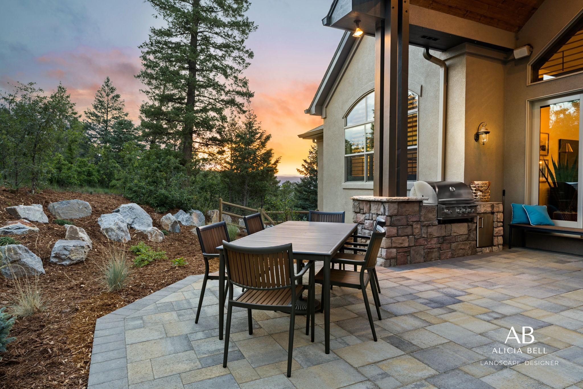 Larkspur Residence - Alicia Bell Landscape Design